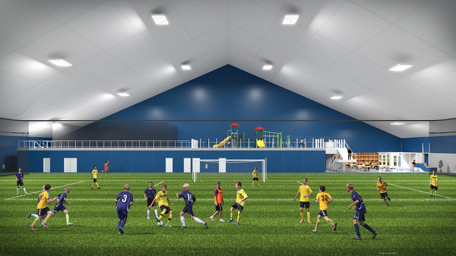 Rogers Indoor Turf | JLG Architects